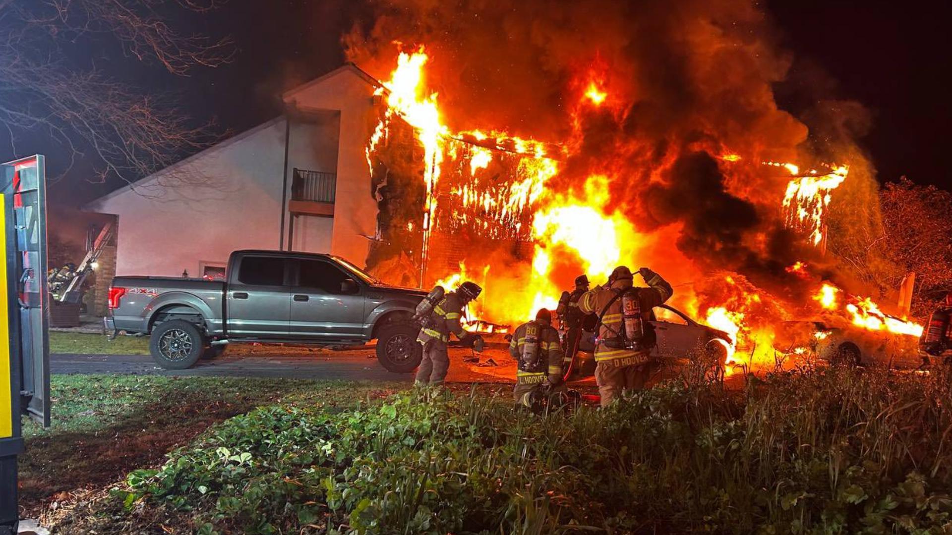 Crews responded to 2-alarm fire in Lancaster County Saturday evening ...