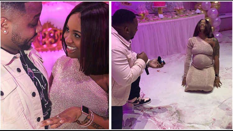 Couple’s surprise baby shower proposal goes viral, captures hearts ...