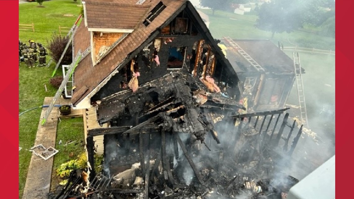 York County emergency crews respond to structure fire | fox43.com