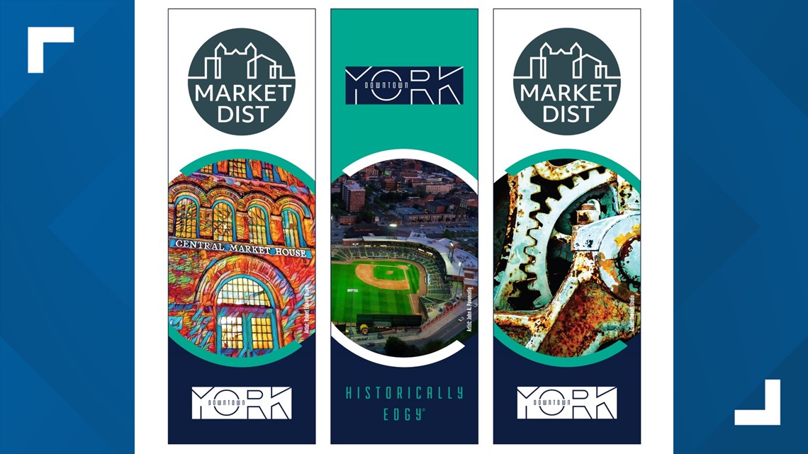 Downtown York begins hanging new 'Historically Edgy' banners at 104 ...