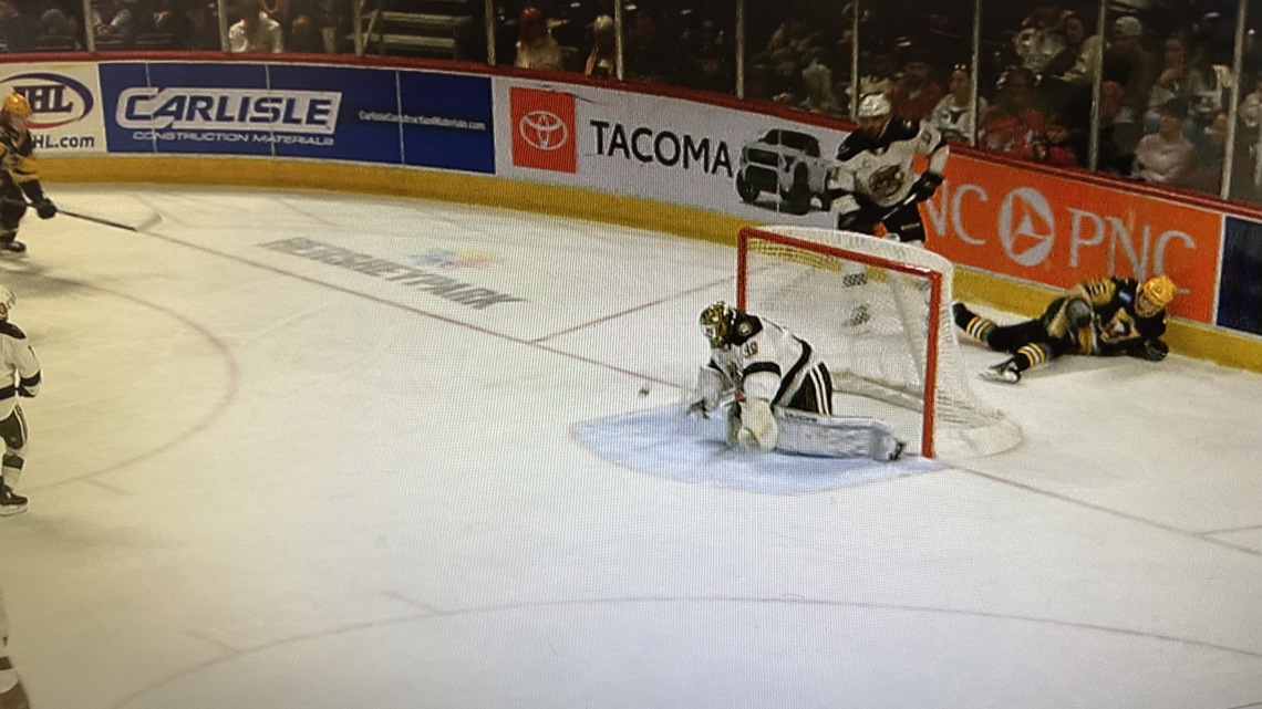 Filip Larsson’s 33-Save Shutout Leads WBS Penguins Past Hershey Bears ...