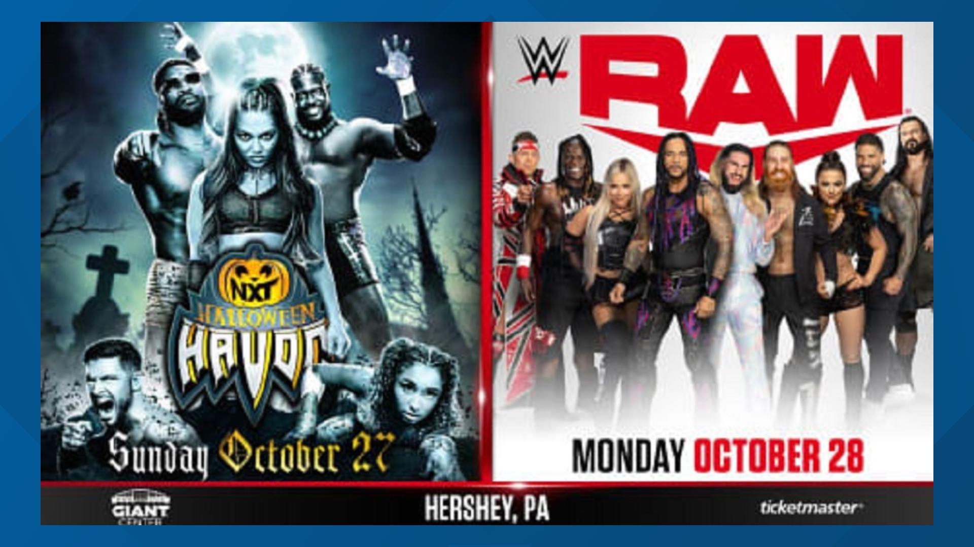 WWE NXT to stage back-to-back events in Hershey | fox43.com