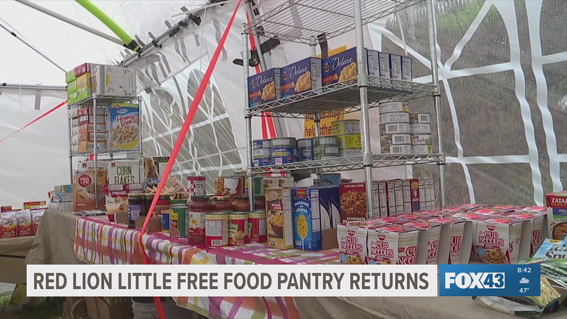 Red Lion man revives food pantry effort in new way | fox43.com