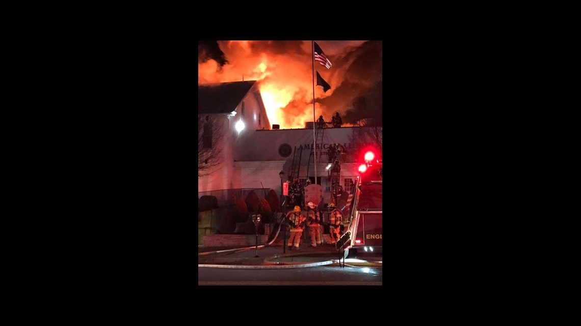 No one injured after fire at American Legion in Waynesboro | fox43.com