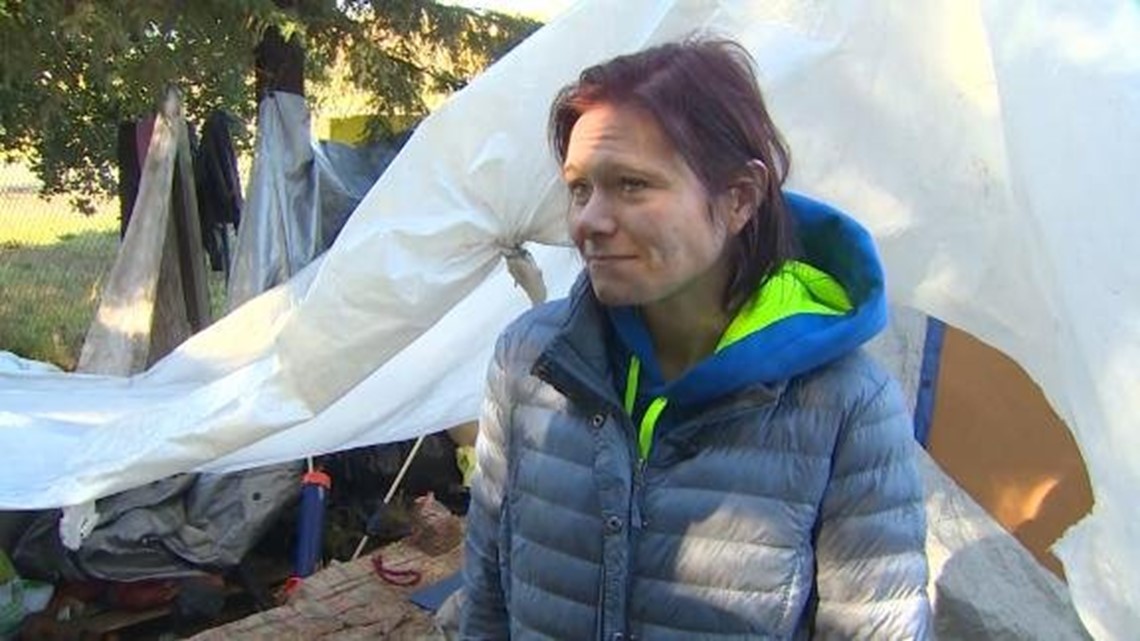 Officials want to clear a mile-long homeless camp on a bike trail. Some ...