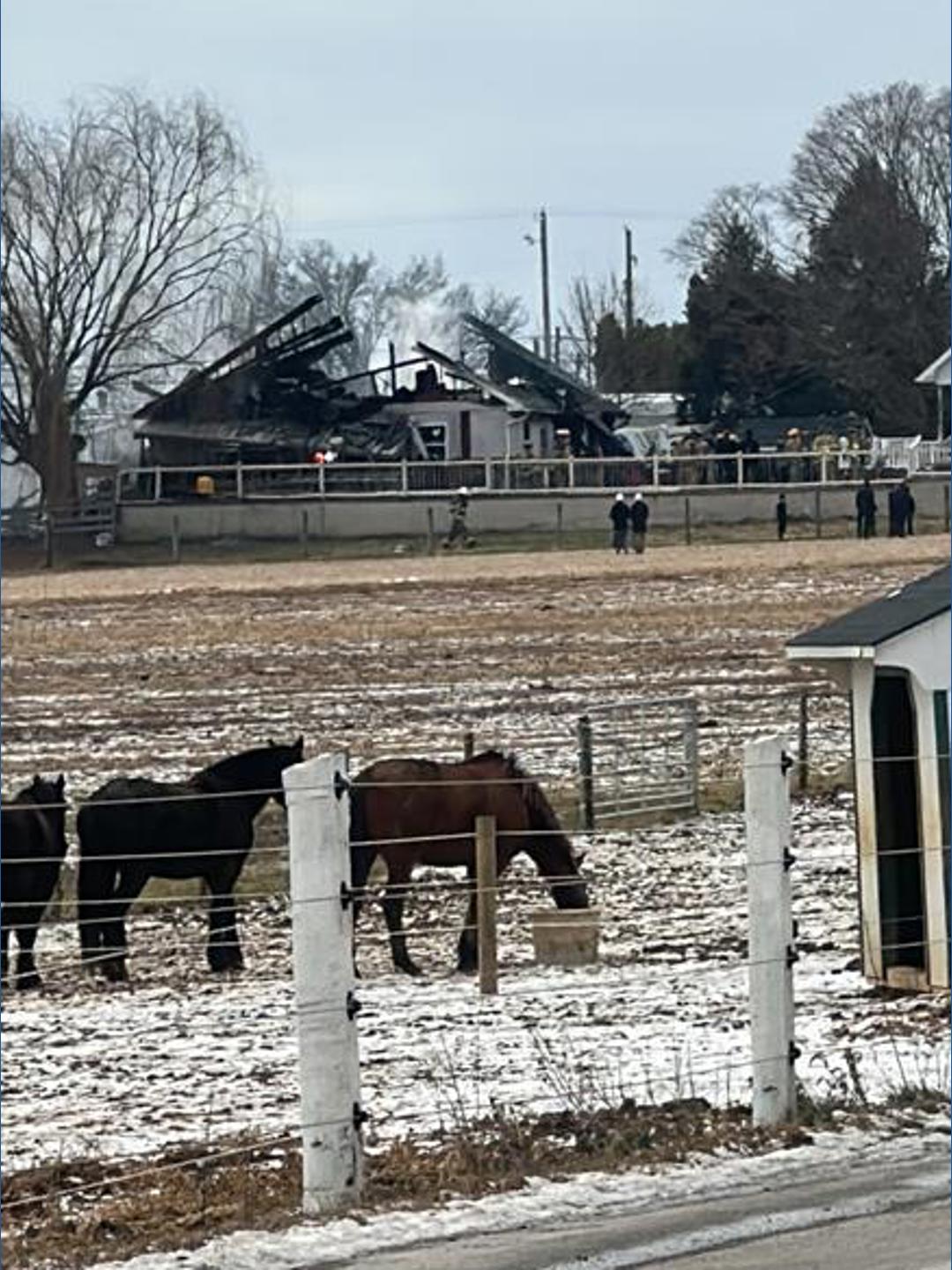 Crews respond to barn fire in Lancaster County | fox43.com