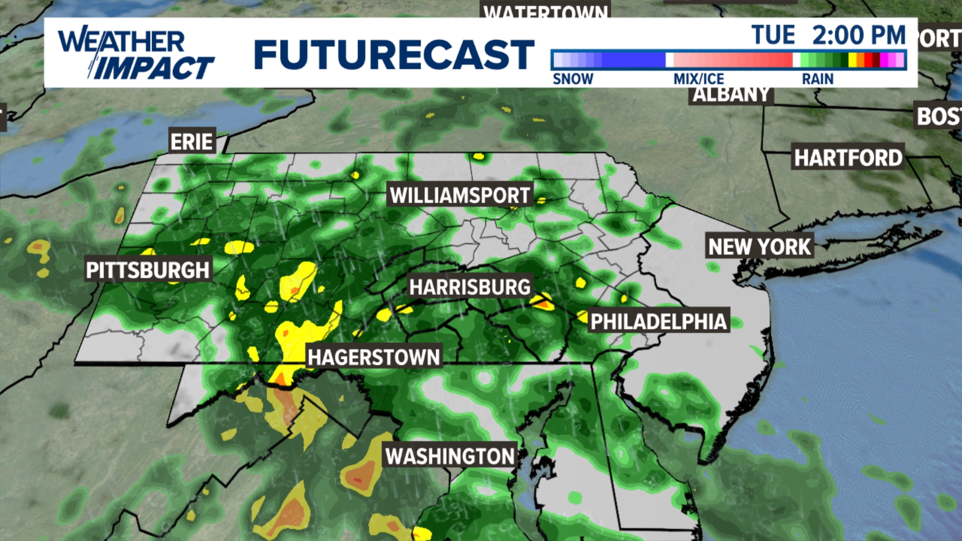 Interactive Radar for Harrisburg, York, Lancaster, Lebanon Pennsylvania ...