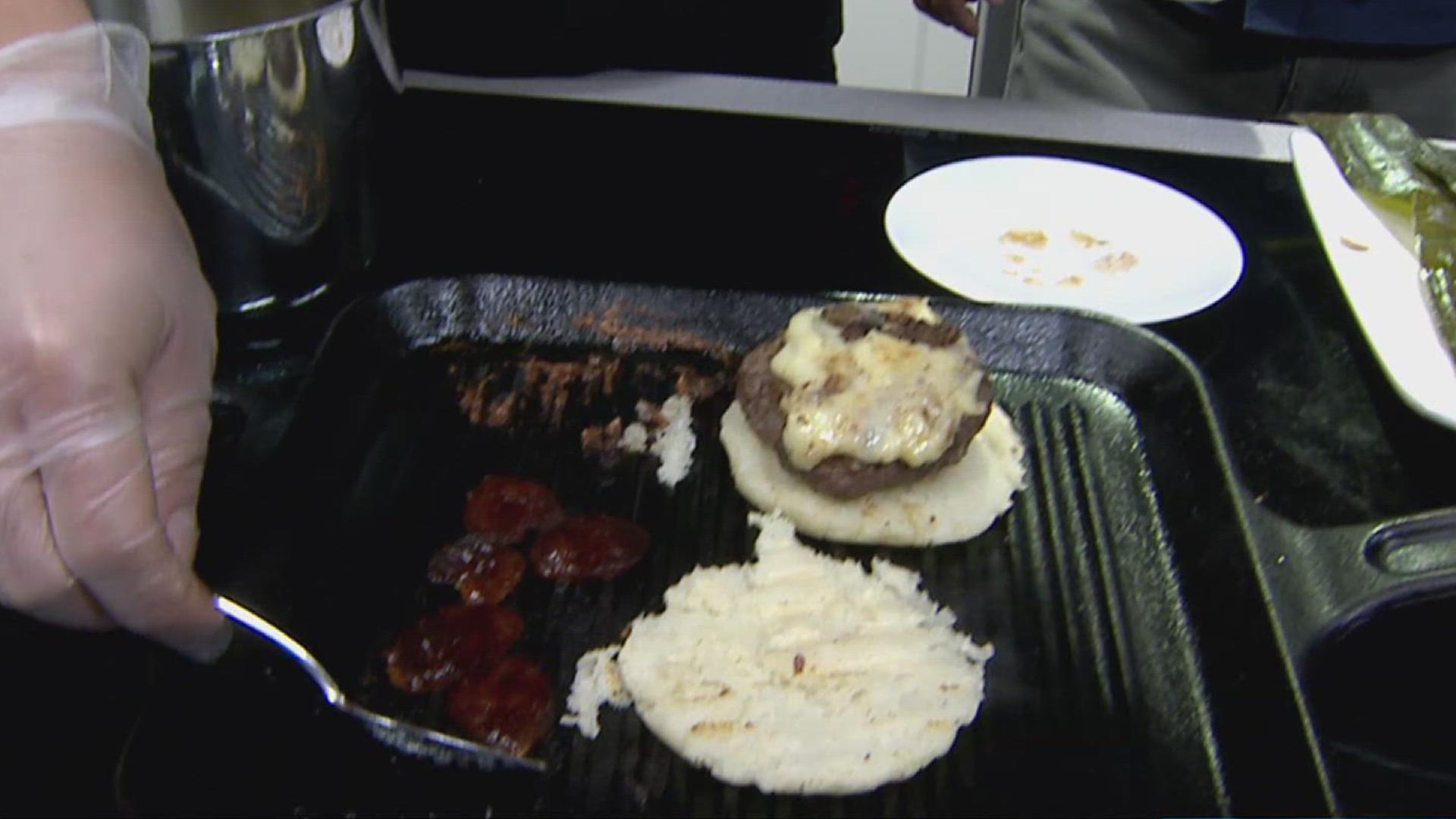 Chellas Arepa Kitchen prepares tamales with pickled onions and new ...