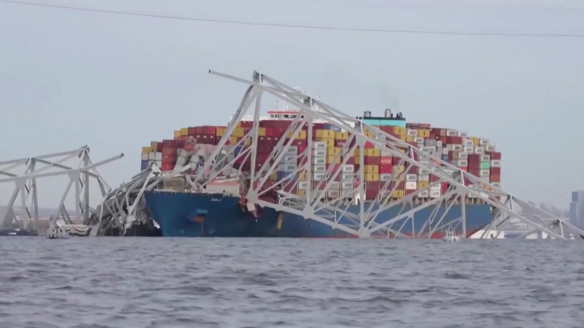 Crews begin recovery efforts Wednesday after Baltimore bridge collapse ...