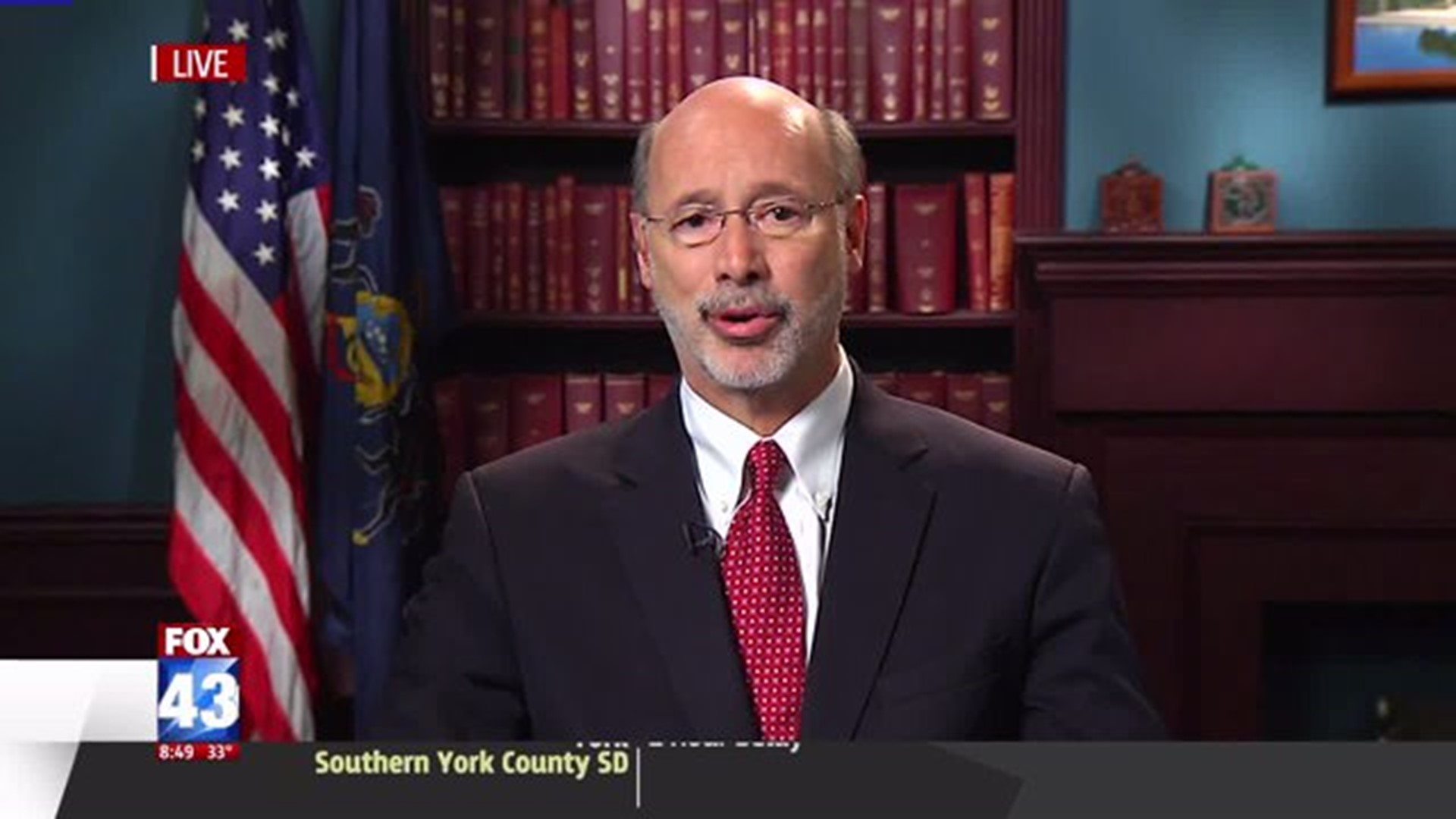 Governor Wolf talks with FOX43 about winter weather preps | fox43.com