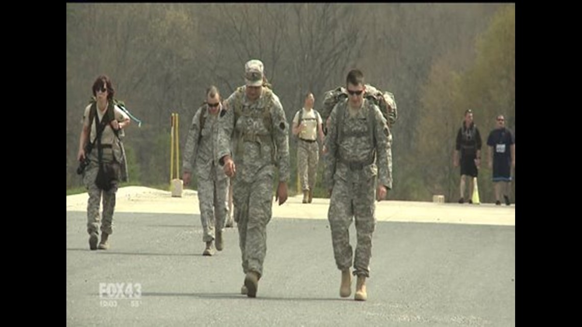 Fallen soldiers honored at annual “March for the Fallen” | fox43.com