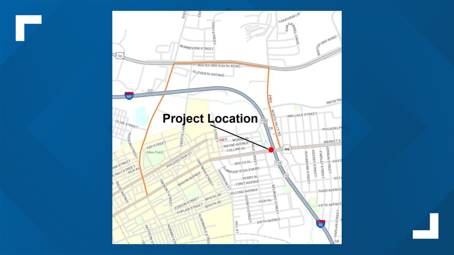 Rescheduled: Bridge closure in York County | fox43.com