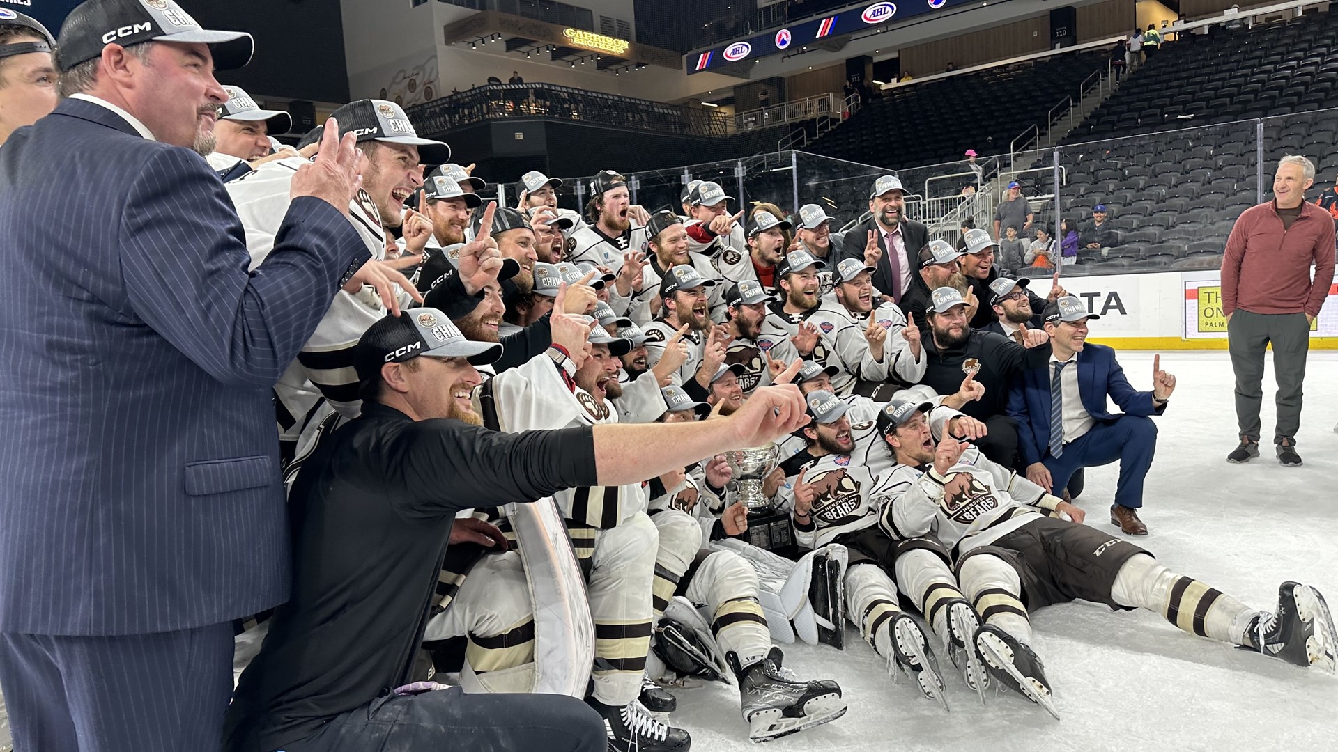 PHOTO GALLERY: Hershey Bears celebrate Calder Cup win in Coachella ...