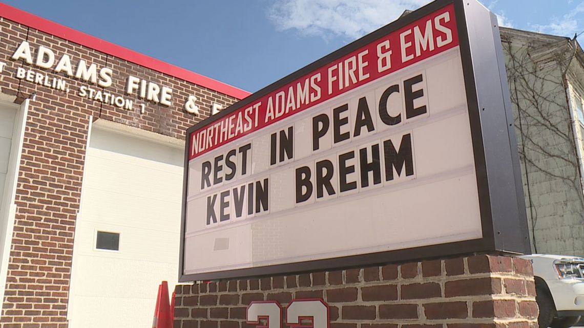 Community honors fallen firefighter-EMT Kevin Brehm | fox43.com