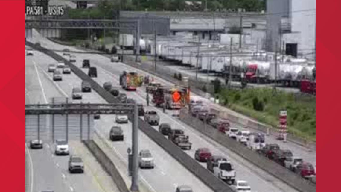 Multi-vehicle crash on PA 581 near Gettysburg/Camp Hill exit | fox43.com