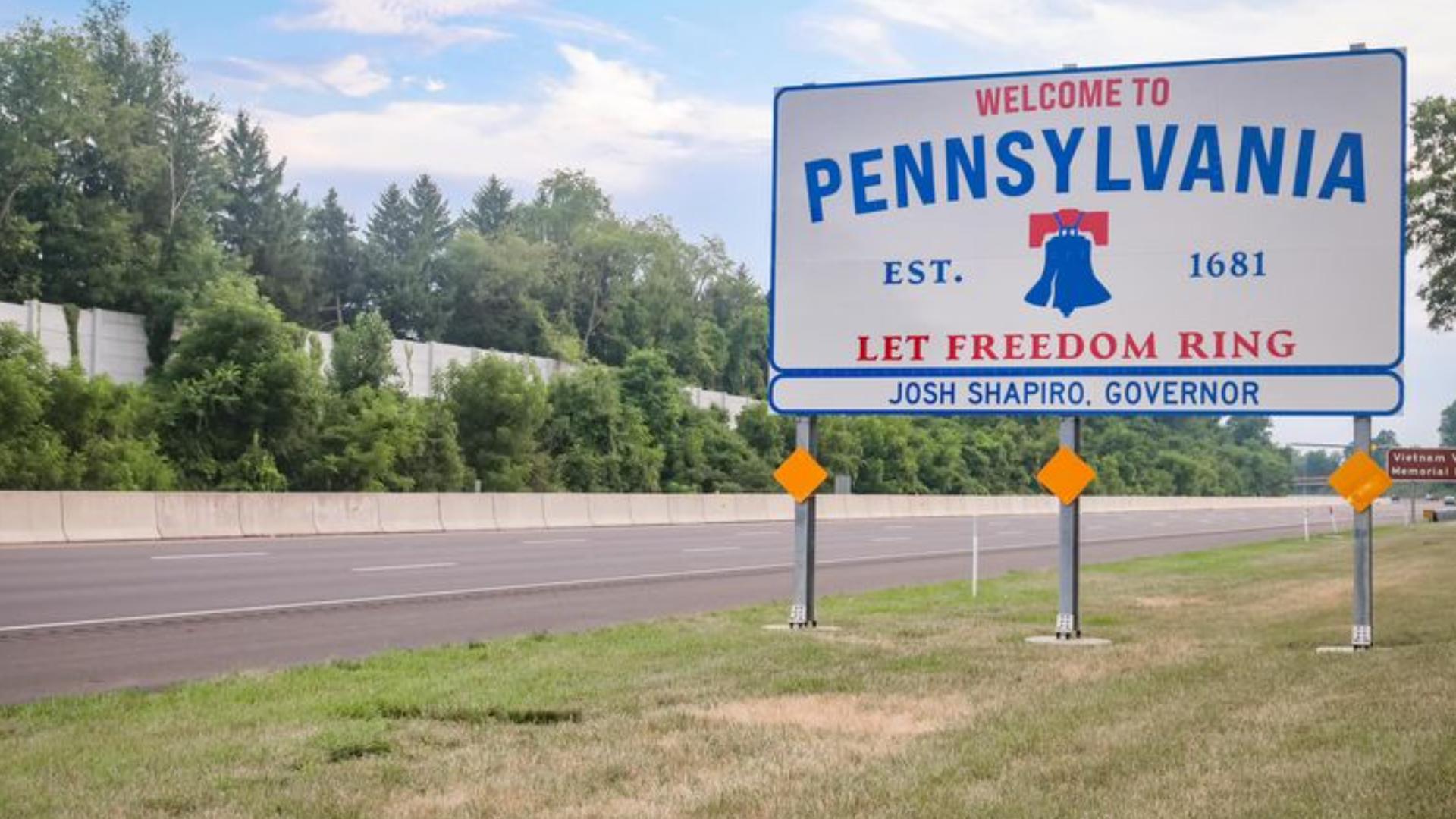 Pa. announces license plate, welcome sign redesign | fox43.com