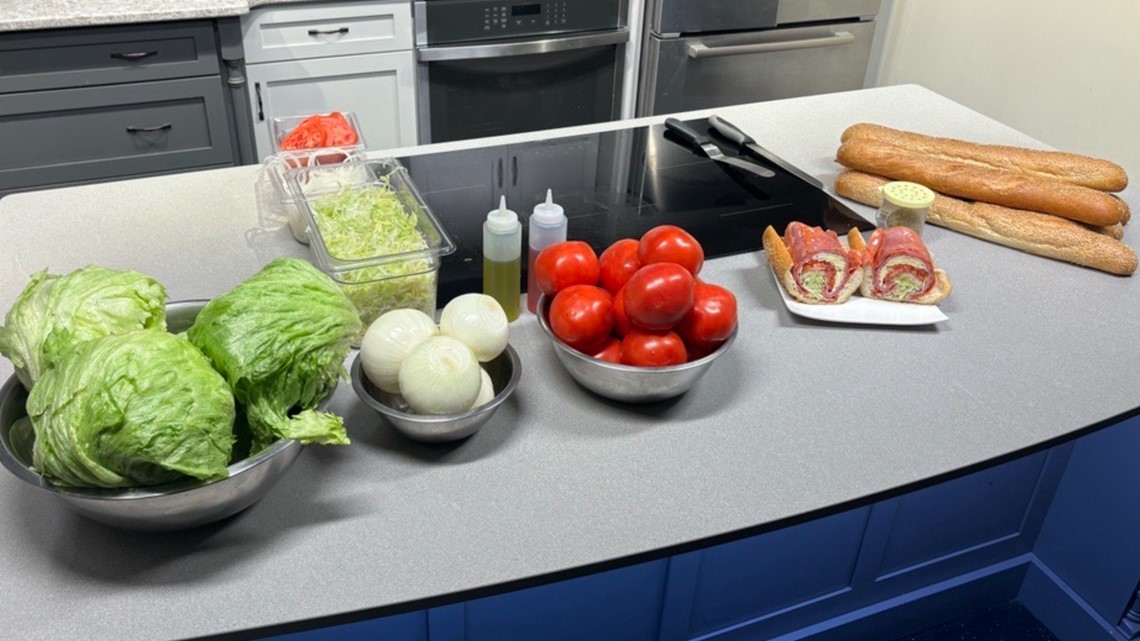 Hefty Lefty's demonstrates how to roll its iconic hoagies | fox43.com