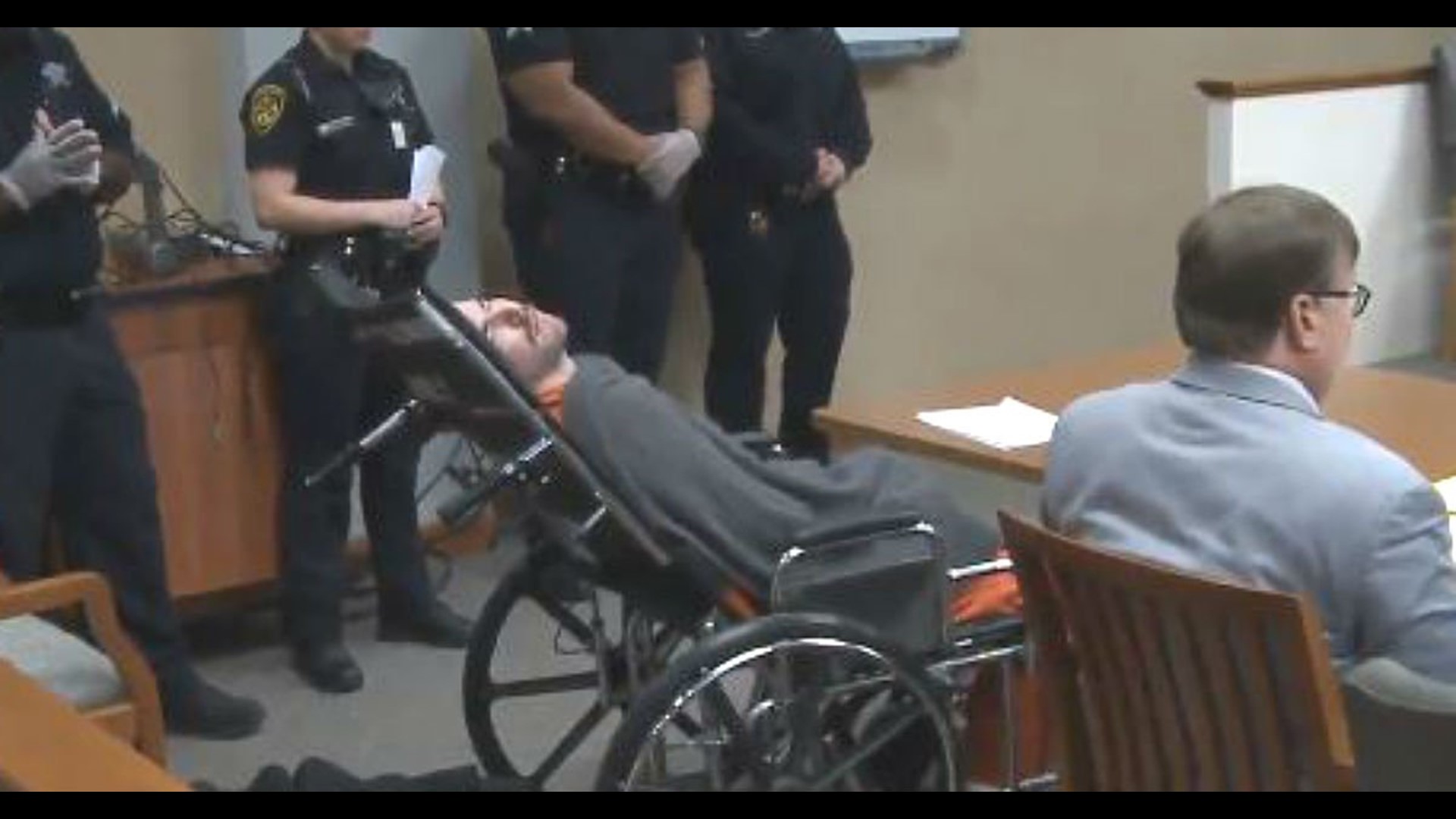 Convicted murderer’s sentencing delayed after he appears to be ...