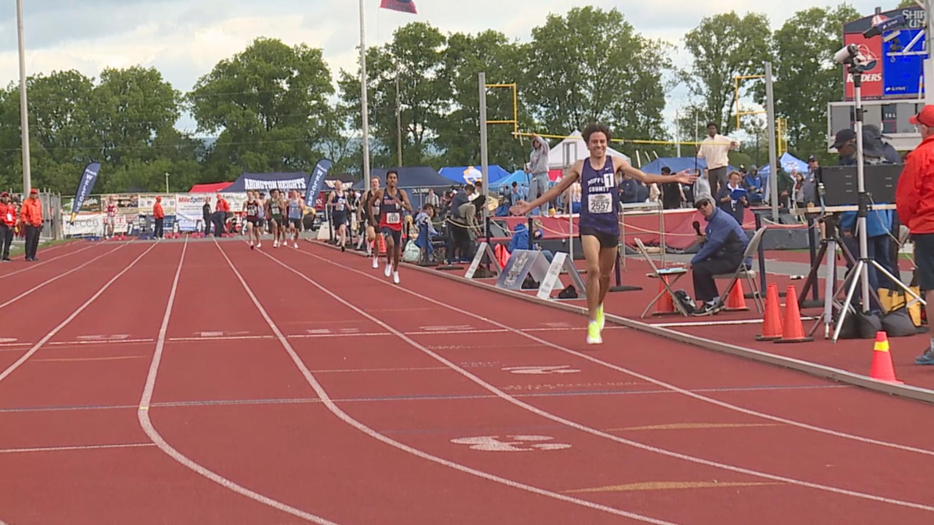 Carter Smith wins national track title with 4:01 mile | fox43.com