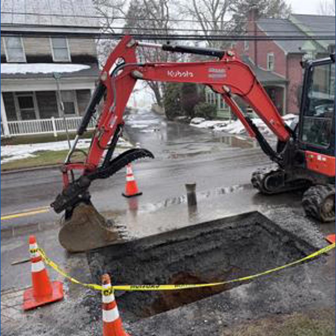 Another sinkhole opens on Route 772 in West Earl Township | fox43.com