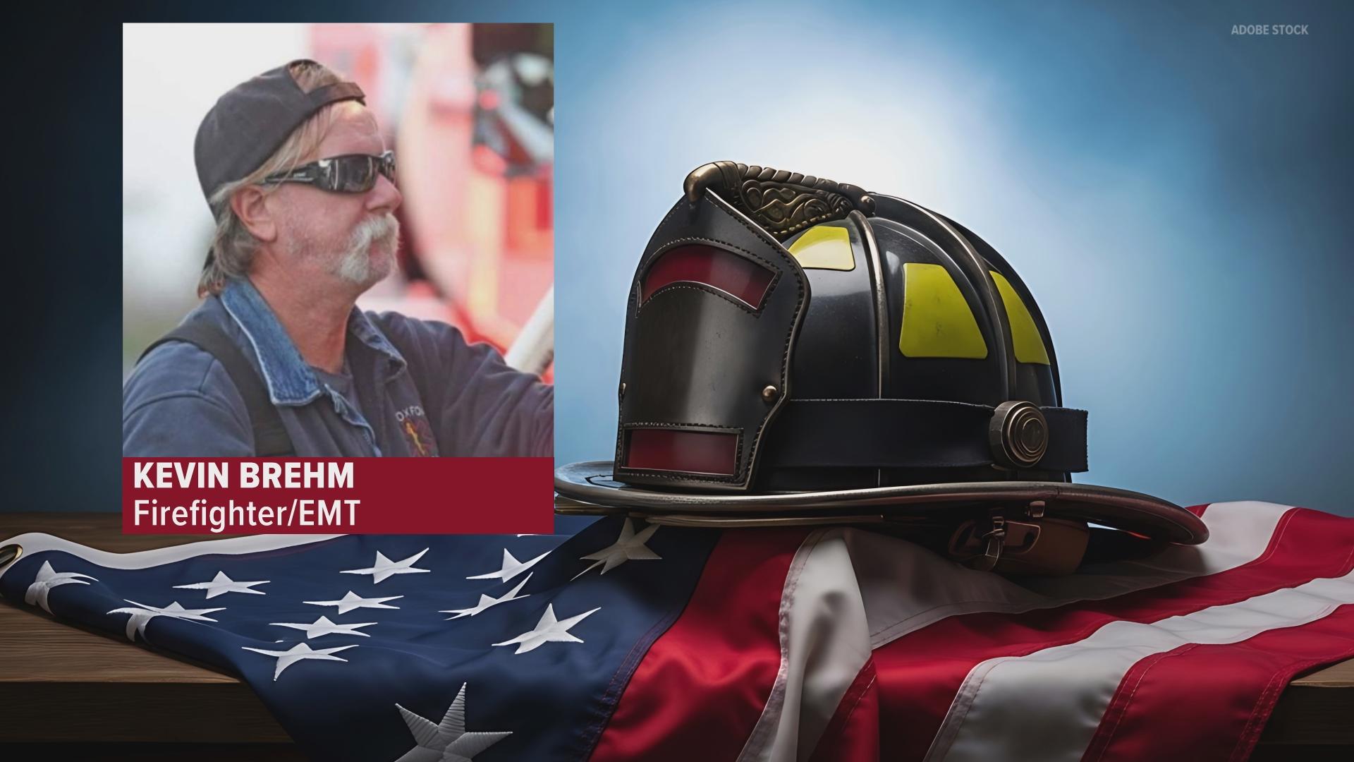 Community honors fallen firefighter-EMT Kevin Brehm | fox43.com