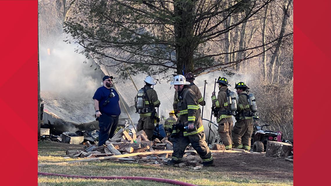 Crews work York County house fire | fox43.com