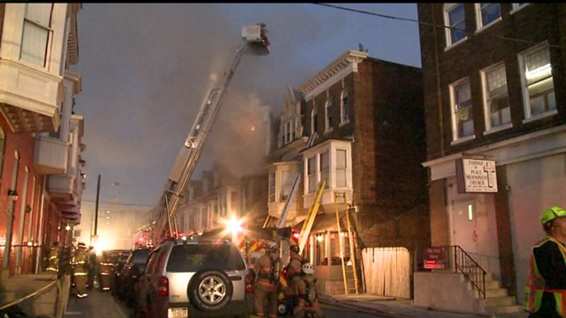 21 people displaced after 3-alarm fire in York City | fox43.com