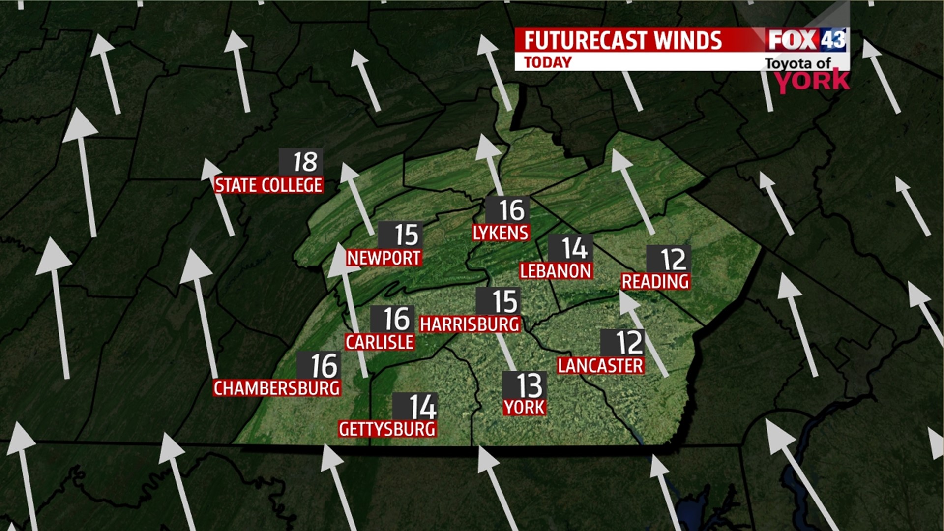 Drizzly, misty start to a warm and cloudy day | fox43.com