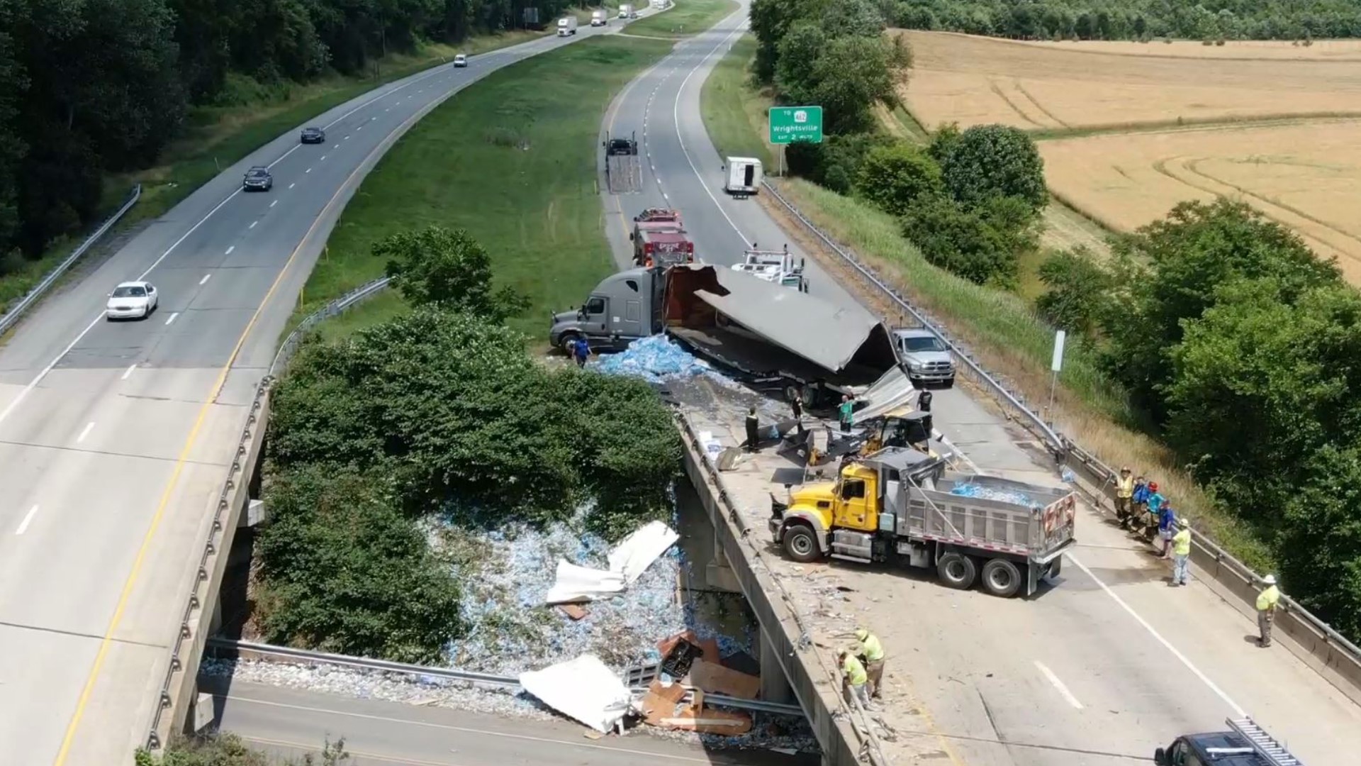 Crash Closes Portion Of Route 30 East Near Wrightsville Fox43