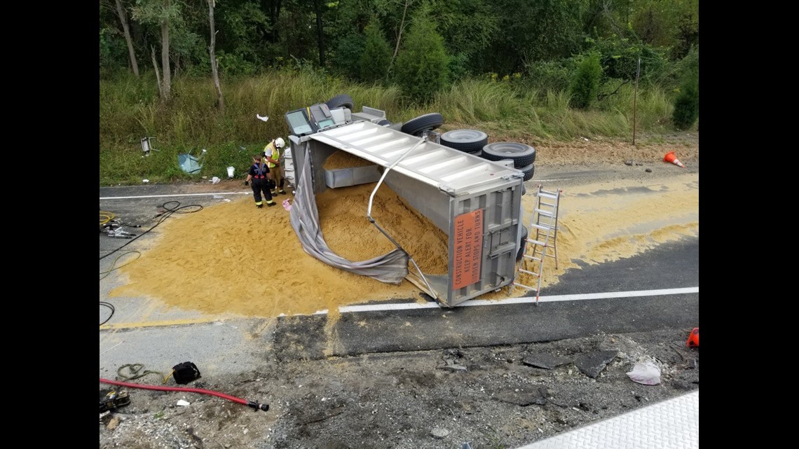 Officials release details on Thursday’s dump truck accident on I-83 ...