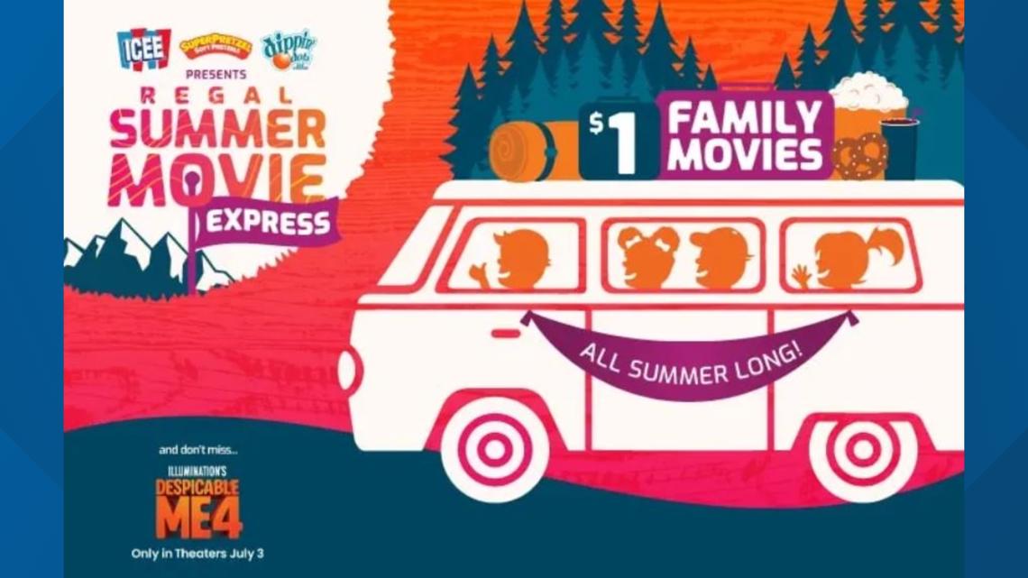 Regal Cinemas offers $1 summer family movies | fox43.com