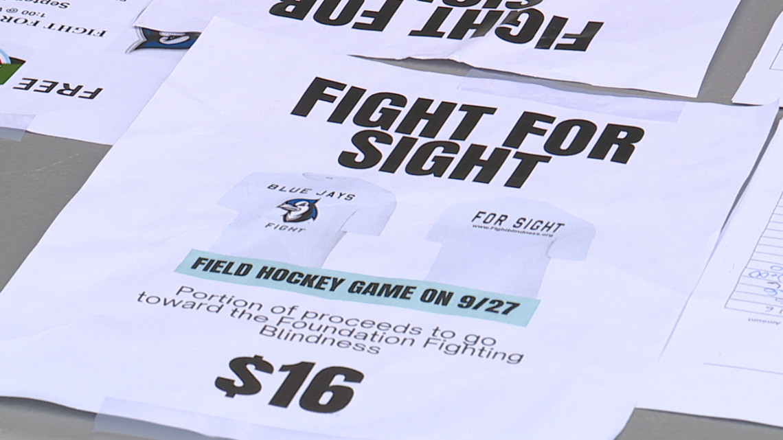 Ava Ruggiero leads Fight for Sight game in 2025 | fox43.com