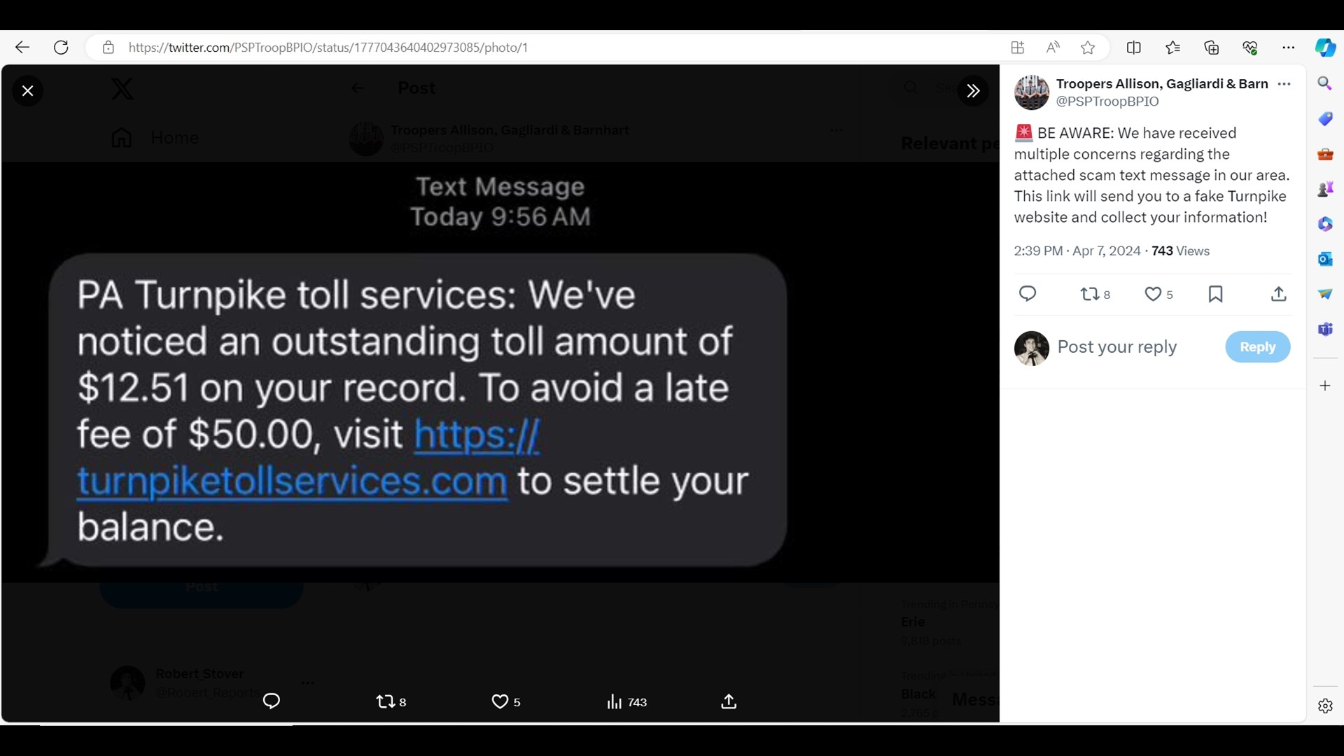 New Phishing Scam Texts Sent To E Zpass Customers