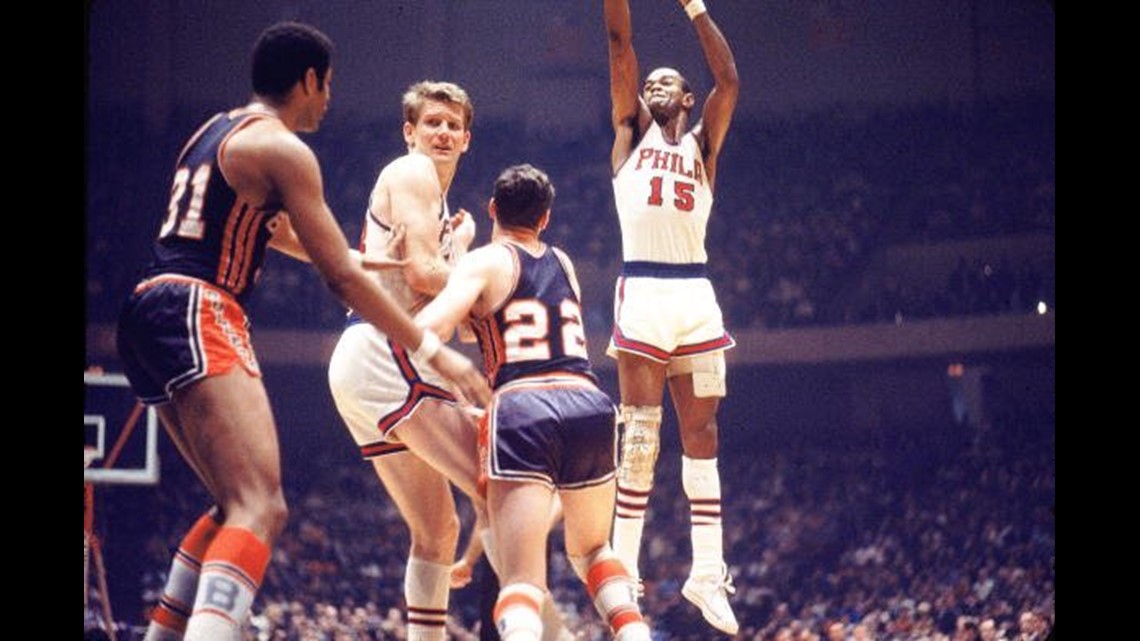 Former Philadelphia 76er, Naismith Basketball Hall of Famer, Hal Greer ...