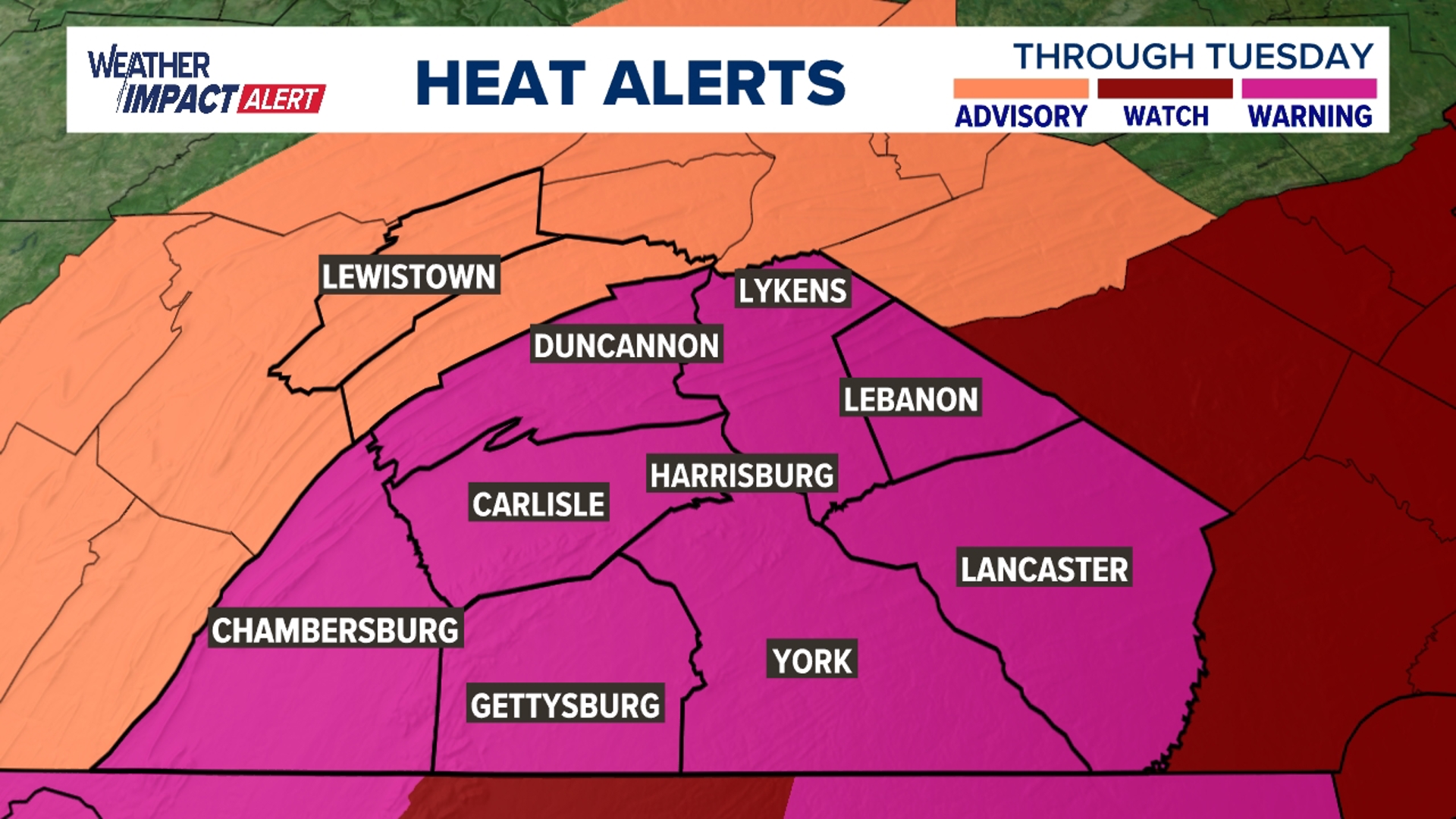 Warm and stuffy start to the week on Monday with more severe weather ...