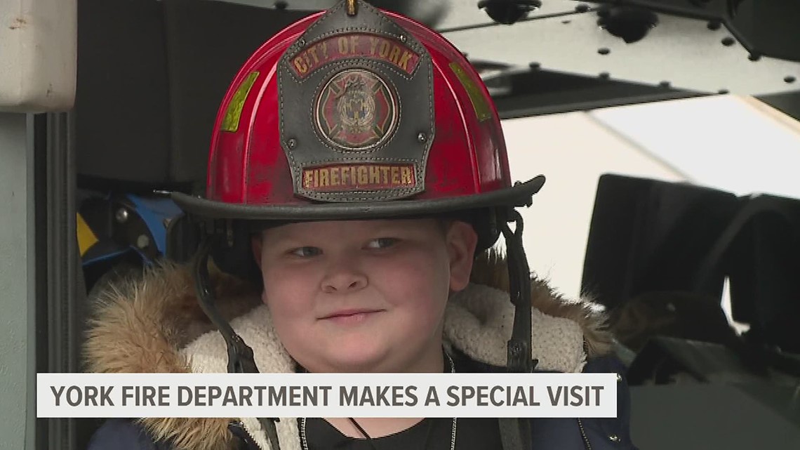 York Fire Department makes a special visit | fox43.com