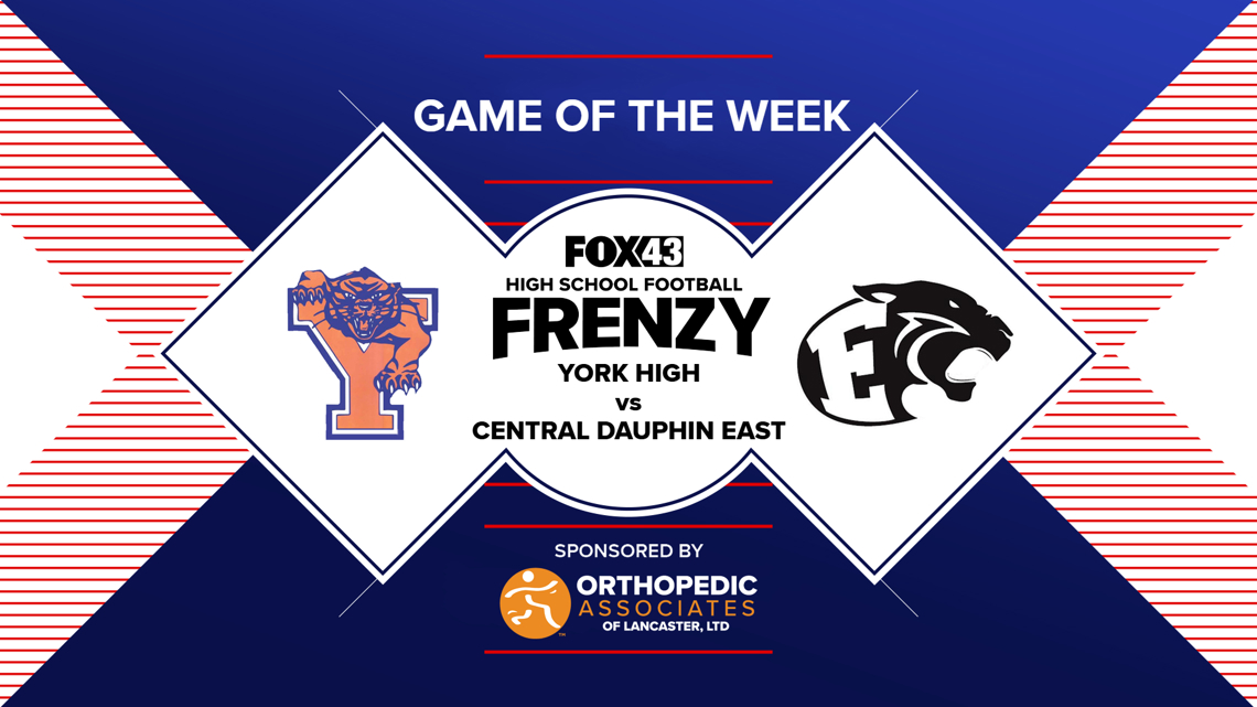 High School Football Frenzy Game of the Week | York opens season ...