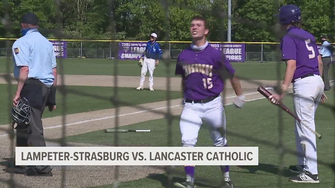 Lampeter-Strasburg uses big inning to down Lancaster Catholic in LL ...