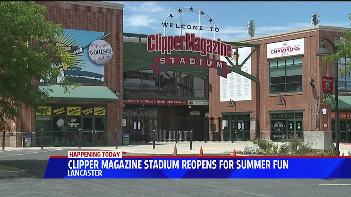 Clipper Magazine Stadium Reopens for Summer Fun | fox43.com