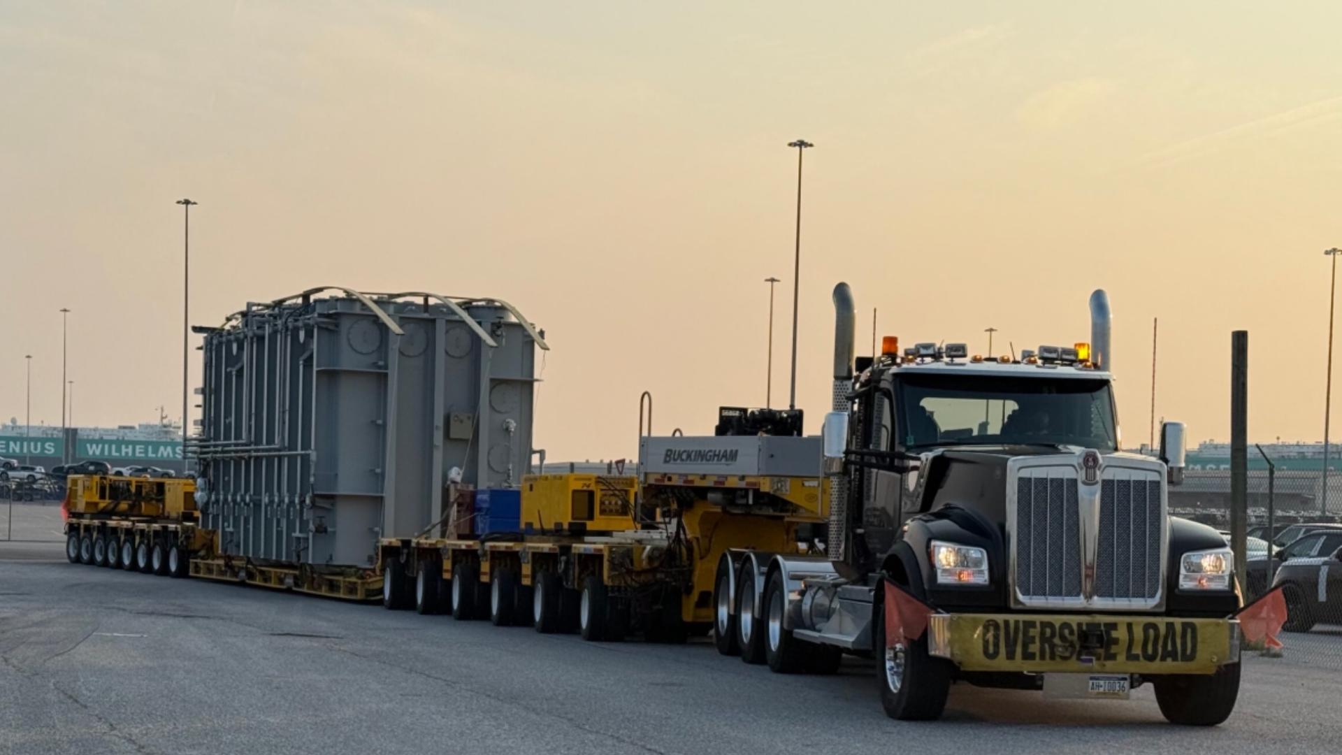 Massive transformer could cause traffic delays in Cumberland County | fox43.com