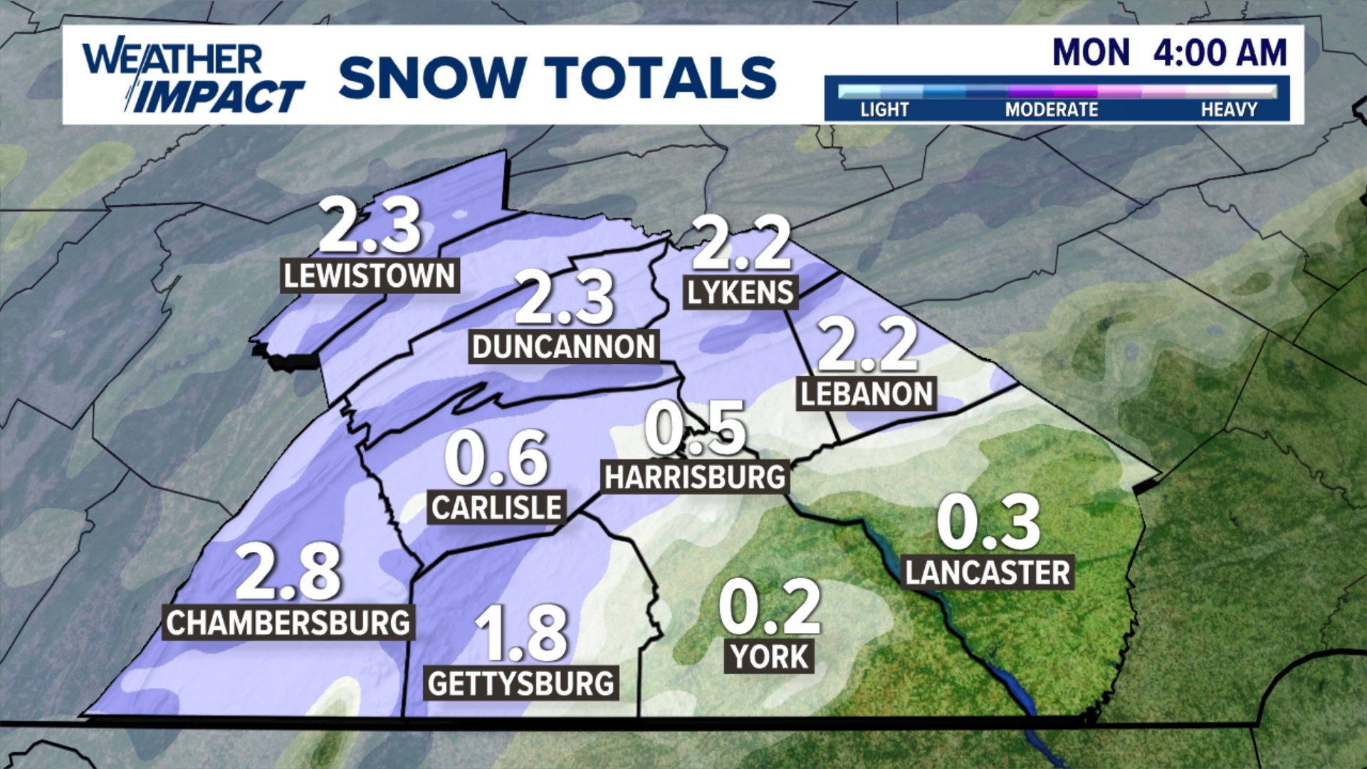 Sunday Wintry Mix Arrives Before Changing To Rain | Weather Impact Alert | fox43.com