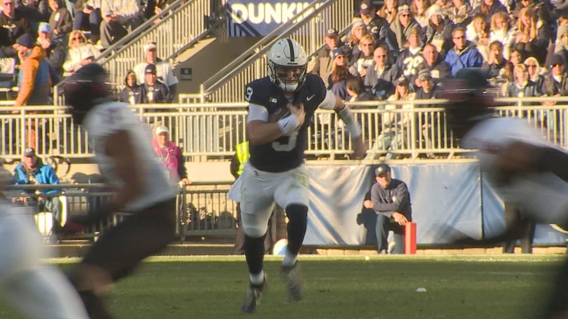 York County's Pribula helps spark No. 12 Penn State past Rutgers, 27-6 ...