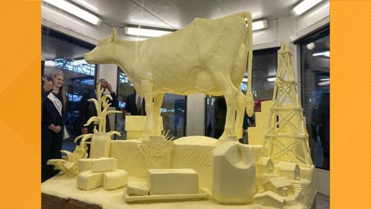 Here it is: The 2025 PA Farm Show Butter Sculpture | fox43.com