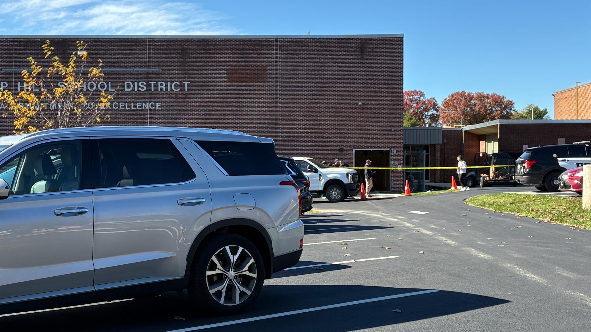 Vehicle crashes into Cumberland County elementary school | fox43.com