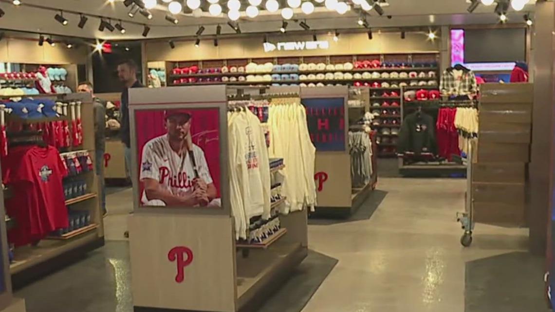 FOX43 takes a look at Phillies' newly renovated team store at Citizens ...