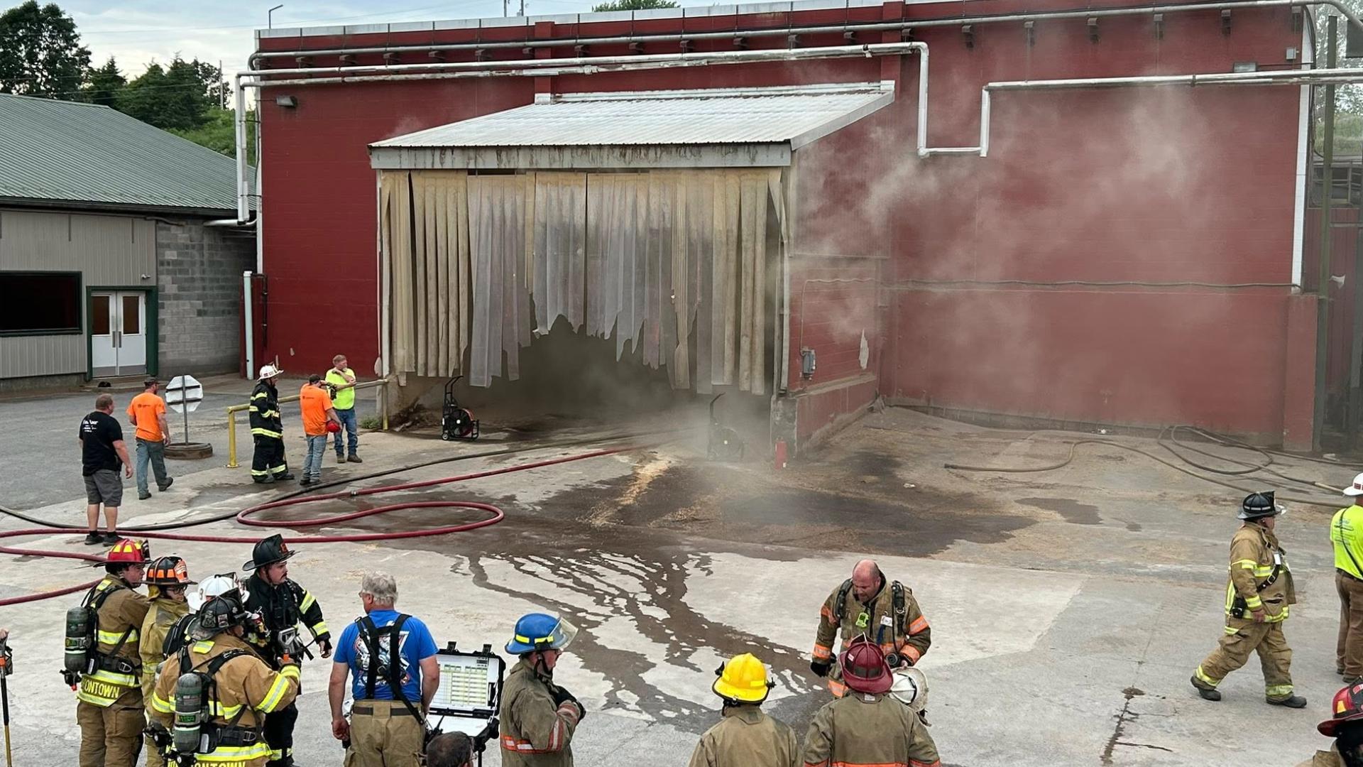 Multiple crews fight fire at Juniata County facility | fox43.com
