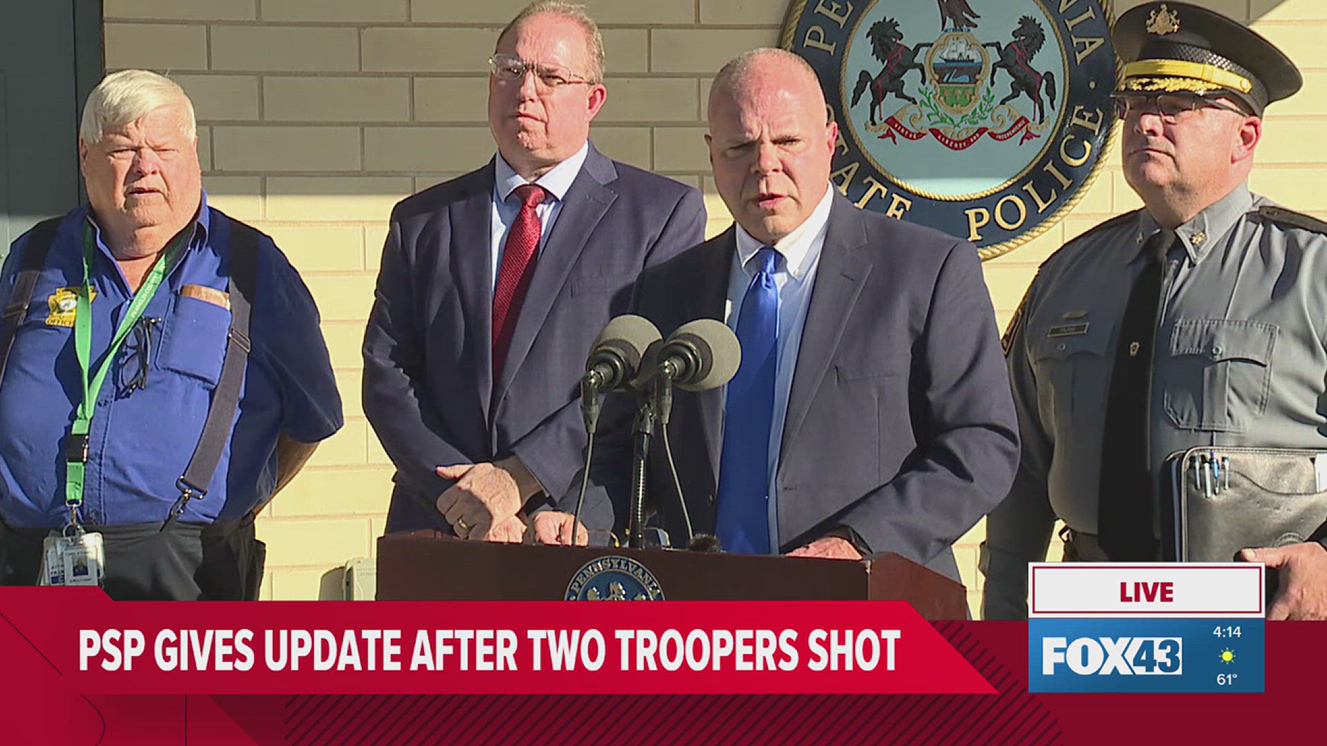 Two Pennsylvania troopers injured in recent shooting | fox43.com