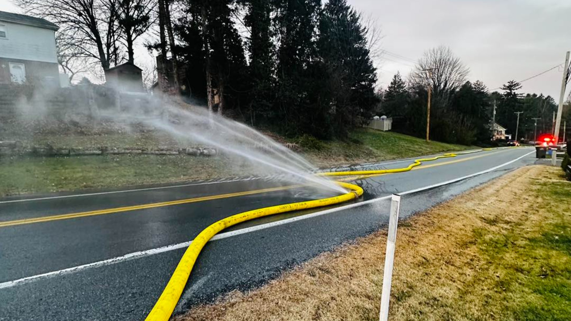 Fire officials warn drivers of driving over fire hoses | fox43.com
