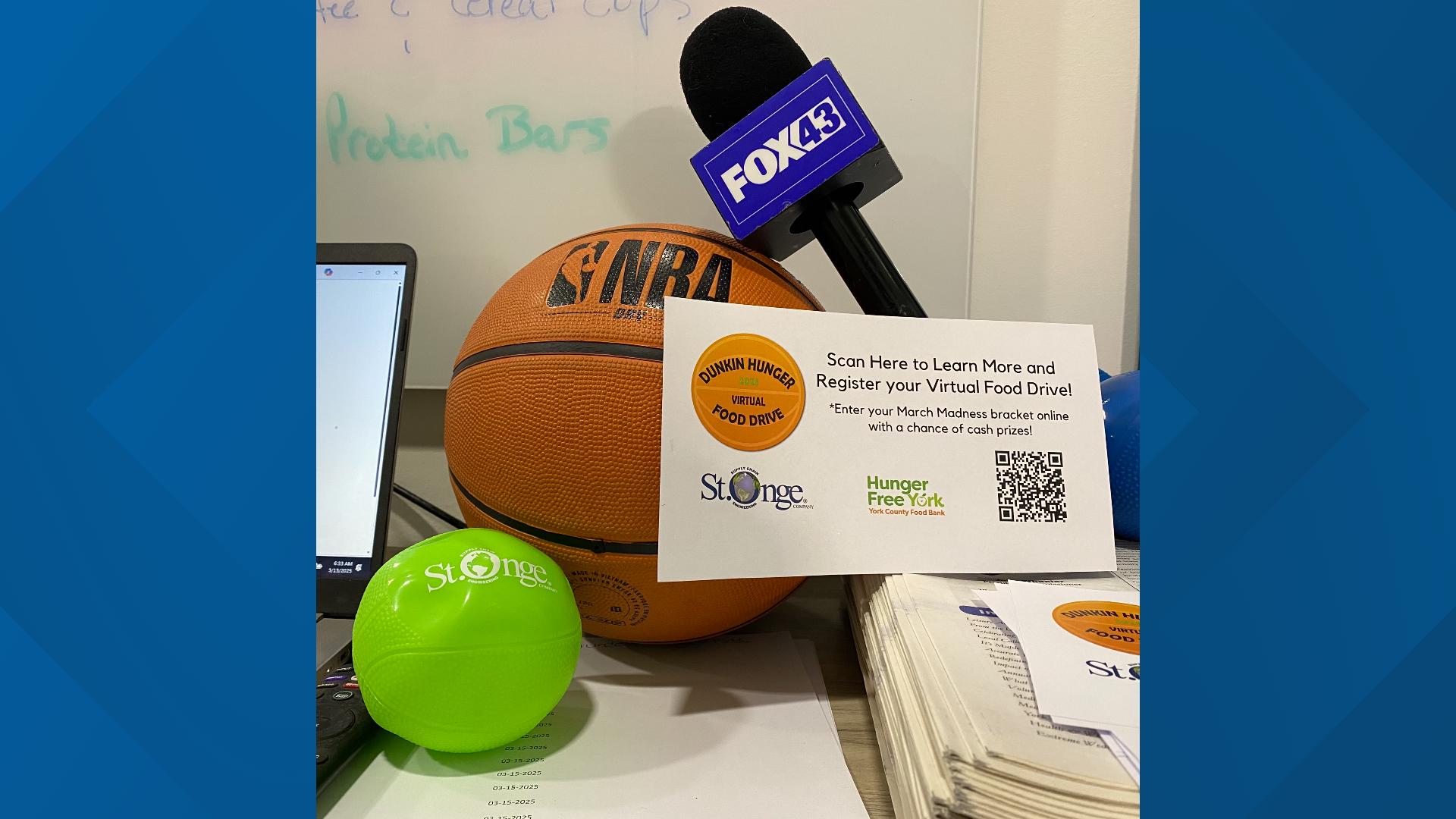 NCCA March Madness inspired virtual food drive in York County | fox43.com