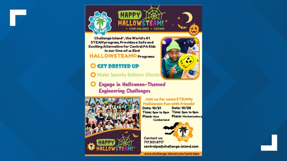 'HallowSTEAM' Kids Night Out, presented by Challenge Island | fox43.com